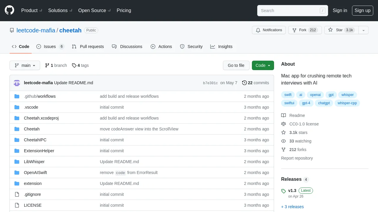 Cheetah AI - BestofAI